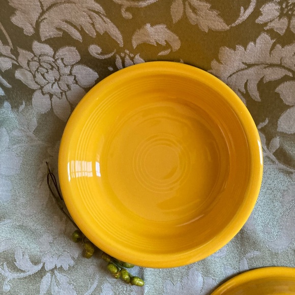 Fiestaware | Dining | Fiesta Ware Pair Of Soup Bowls Yellow Fiesta Ware ...